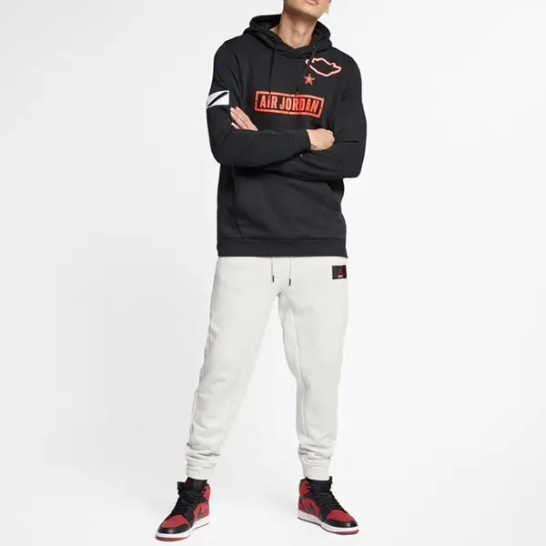 JORDAN Logo Graphic Hoodie