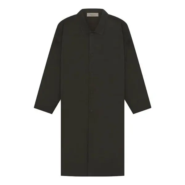 Fear Of God Long Coat - Black