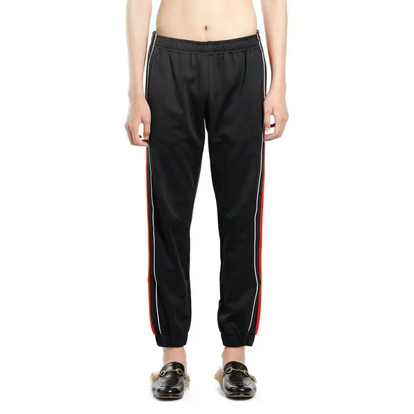 Gucci Web Stripe Sweatpants - Black