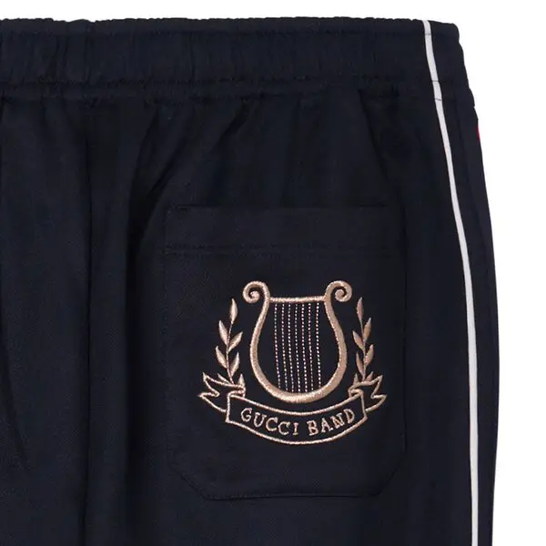 Gucci Web Stripe Sweatpants - Black