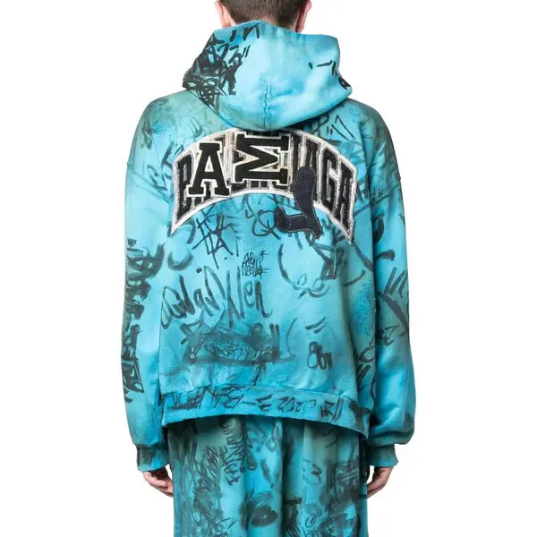 Balenciaga Skater Zip-up Hoodie