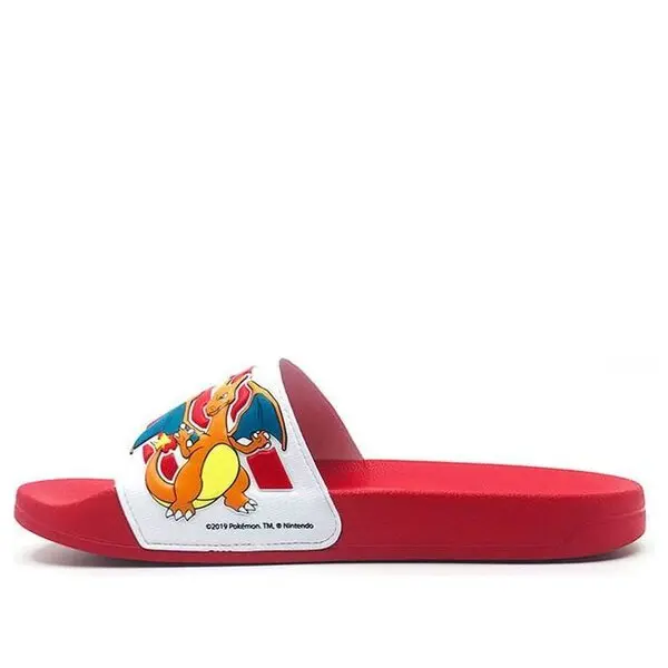Adidas Pokmon X Neo Adilette Shower Slides - Red/white