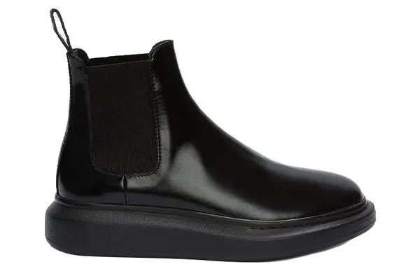 Alexander McQueen Hybrid Chelsea Boot - Black