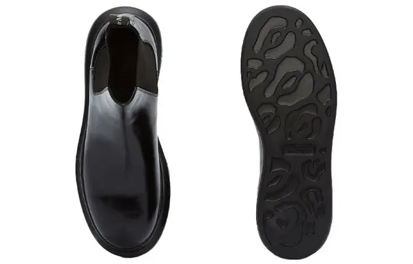Alexander McQueen Hybrid Chelsea Boot - Black