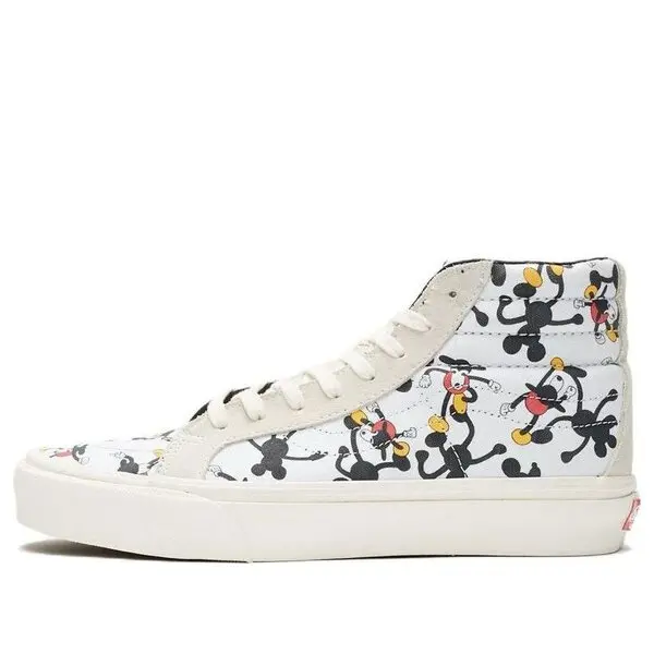 VANS Sk8-hi Disney X Geoff Mcfetridge High Top Sneakers - White