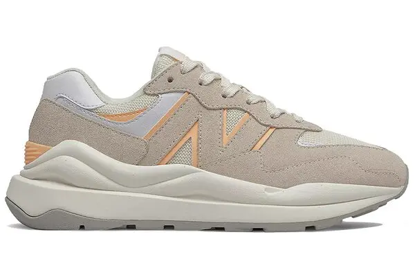 NEW BALANCE 57/40 Casual Low Top Sneakers - Khaki