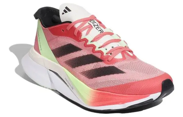 Adidas Adizero Boston 12 Athletic Sneakers - Red/multi-color