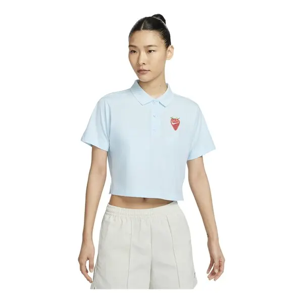 Nike Graphic Polo Shirt - Blue/red
