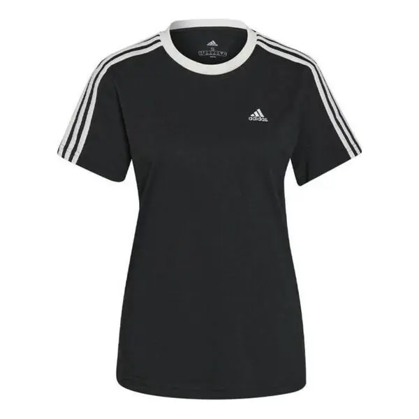 Adidas Essentials 3-stripes T-shirt - Black