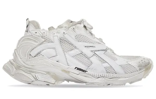 Balenciaga Runner Sneakers - White/black