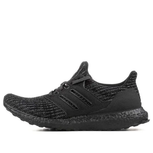 Adidas Ultra Boost 4.0 Triple Athletic Sneakers - Black