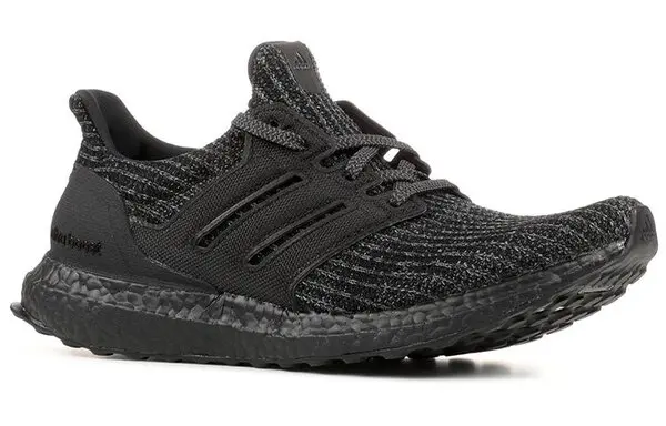 Adidas Ultra Boost 4.0 Triple Athletic Sneakers - Black