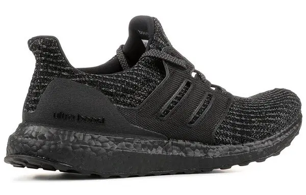 Adidas Ultra Boost 4.0 Triple Athletic Sneakers - Black