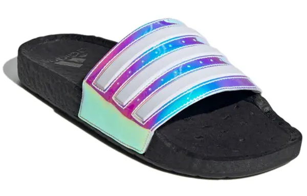 Adidas Adilette Boost Iridescent Slides