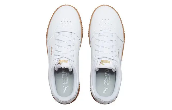 PUMA Carina Leather Low Top Sneakers