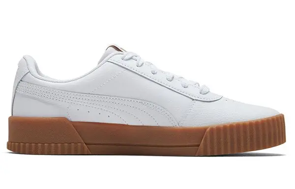 PUMA Carina Leather Low Top Sneakers