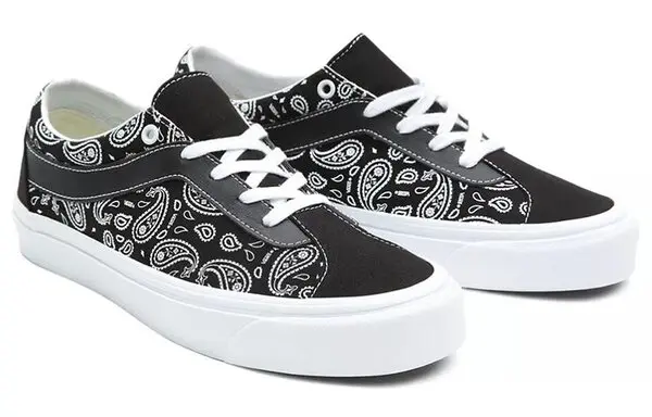 VANS Bold Ni Paisley Sneakers - Black/white