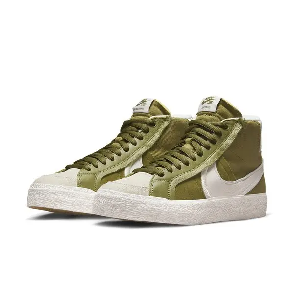 Nike Zoom Blazer Mid Premium Plus Sb Sneakers - Green/white
