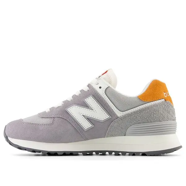 NEW BALANCE 574 "grey Orange" Sneakers - Grey/orange