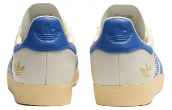 Adidas Gazelle "shoe Palace Bold Blue" Sneakers - Ivory/bold Blue