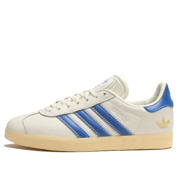 Adidas Gazelle "shoe Palace Bold Blue" Sneakers - Ivory/bold Blue