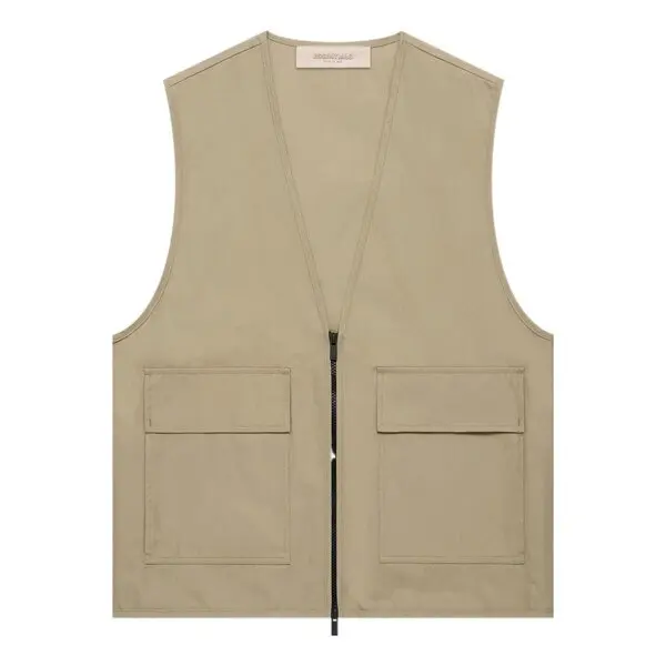Fear Of God Ss22 Work Vest - Brown/tan