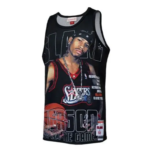 Mitchell & Ness Nba Philadelphia 76ers Allen Iverson Retro Basketball Vest - None