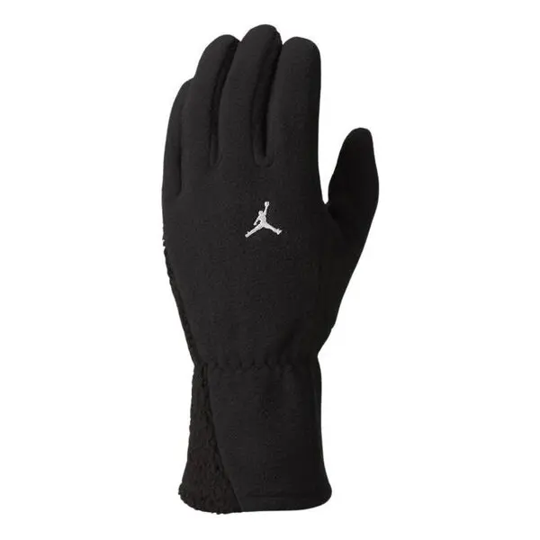 JORDAN Fleece Gloves - Black/white