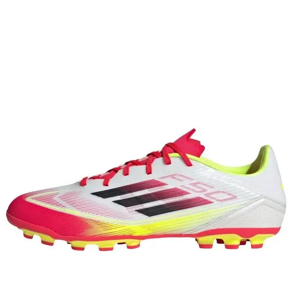 Adidas F50 League Ag 'pure Victory Pack' Cleats - Cloud White/core Black/solar Yellow