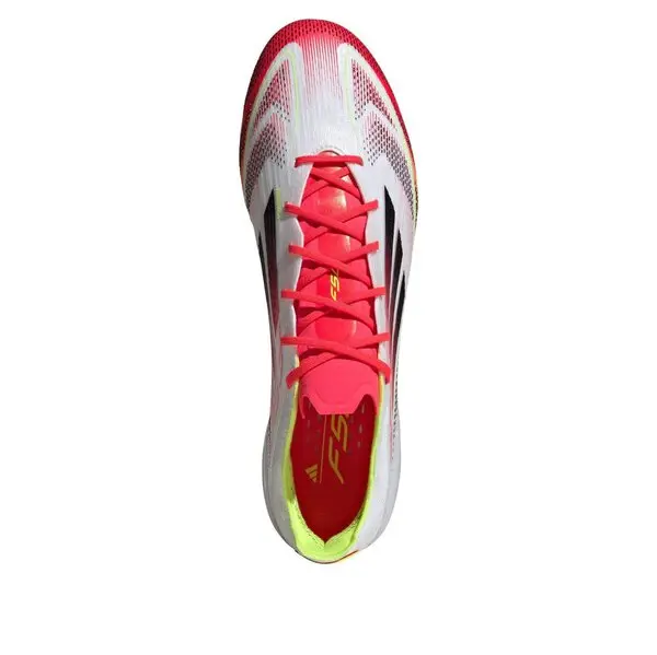 Adidas F50 League Ag 'pure Victory Pack' Cleats - Cloud White/core Black/solar Yellow