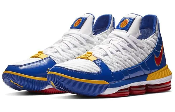 Nike Lebron 16 Sb Ep 'superbron' Athletic Sneakers - White/blue/red