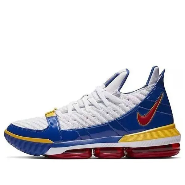 Nike Lebron 16 Sb Ep 'superbron' Athletic Sneakers - White/blue/red