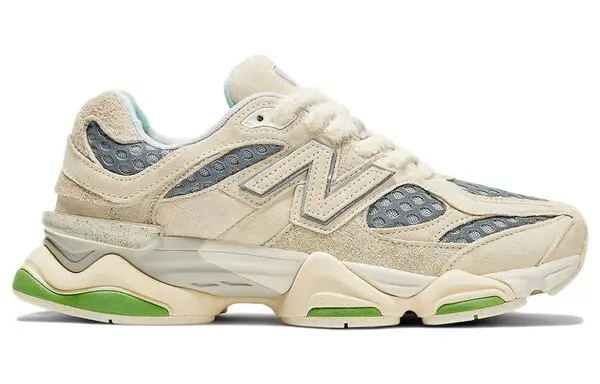 NEW BALANCE 9060 X Bricks & Wood Sneakers - Cream/green