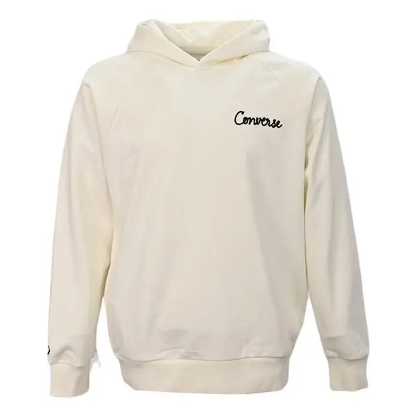 CONVERSE Raglan Elevated Hoodie Asia Sizing - Beige
