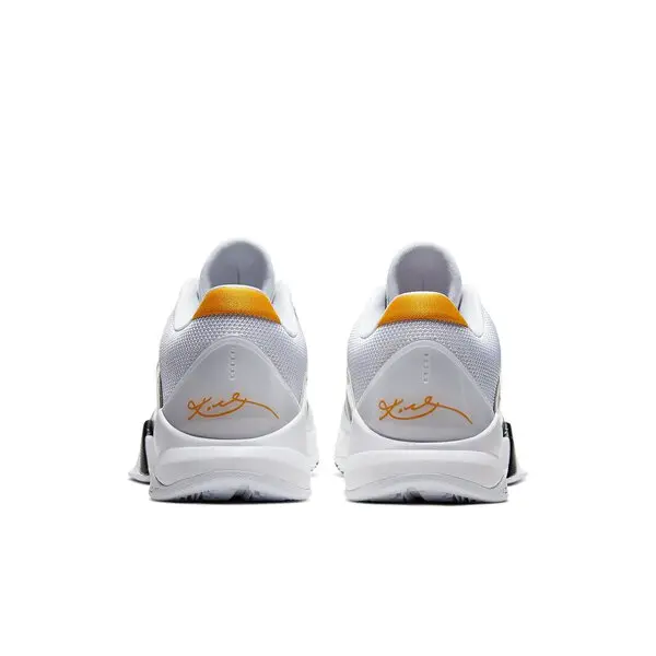 Nike Zoom Kobe 5 Protro "alternate Bruce Lee" Athletic Sneakers - White/black/comet Red