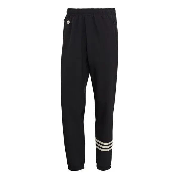 Adidas Originals New C Tp Logo Embroidered Pants Classic Sports Pants/trousers/joggers Black - Default Colorway