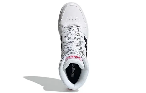 Adidas Hoops 2.0 Mid Top Sneakers - White/blue/red