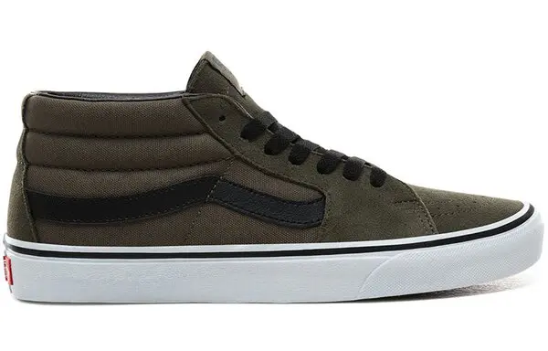 VANS Sk8-mid Sneakers - Green/black