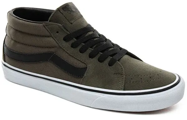 VANS Sk8-mid Sneakers - Green/black