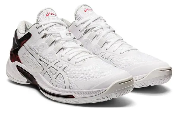 Asics Gel Burst 25 Low Top Basketball Sneakers - White/red