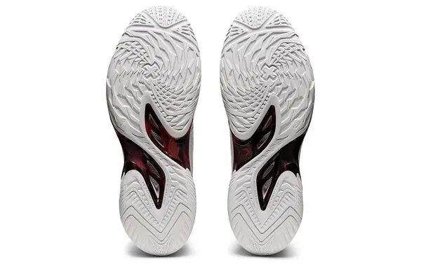 Asics Gel Burst 25 Low Top Basketball Sneakers - White/red