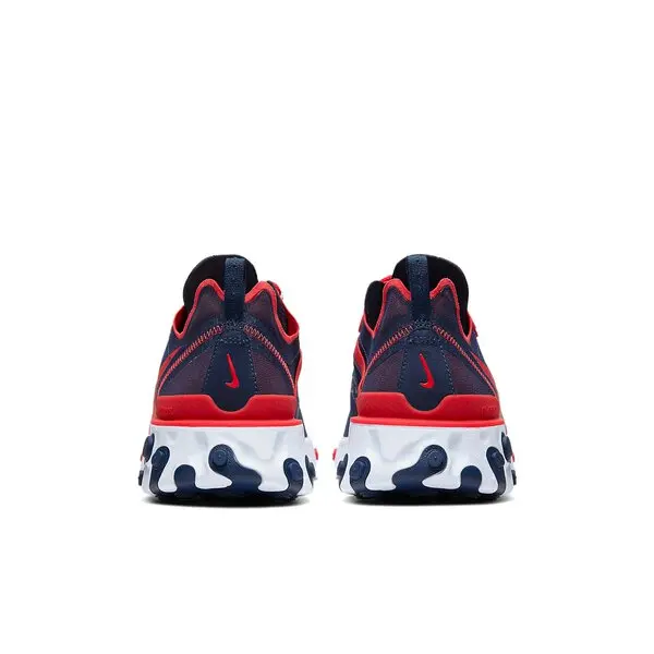 Nike Nfl X React Element 55 "new England Patriots" Sneakers - Red