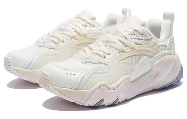 LI-NING X-claw Lite Athletic Sneakers - White/pink
