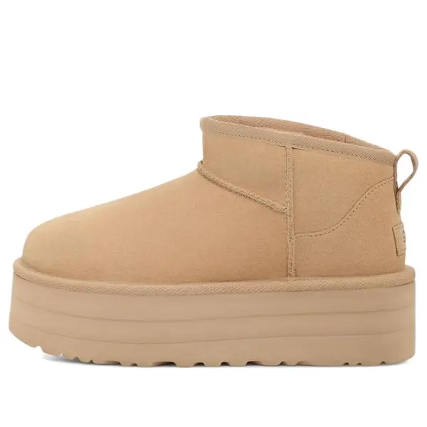 UGG Classic Ultra Mini Platform Boots - Light Greybrown