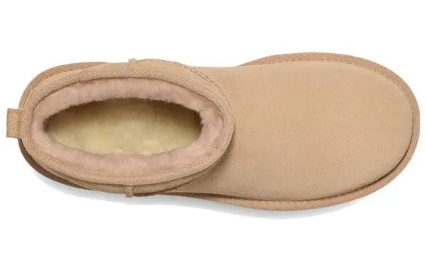 UGG Classic Ultra Mini Platform Boots - Light Greybrown
