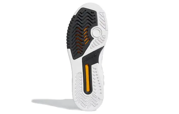 Adidas Originals Drop Step High Top Sneakers - White/yellow/black