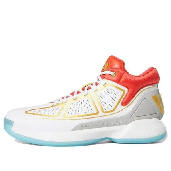 Adidas D Rose "china Tour" Athletic Sneakers - White/red