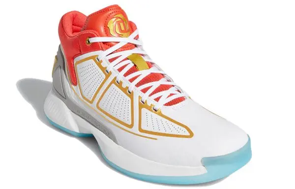 Adidas D Rose "china Tour" Athletic Sneakers - White/red