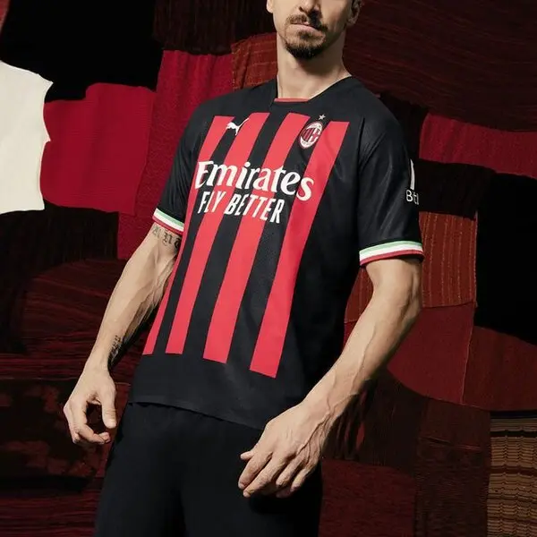 PUMA Ac Milan Home Jersey - Red