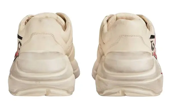 Gucci Rhyton 'mouth Print' Sneakers - Ivory